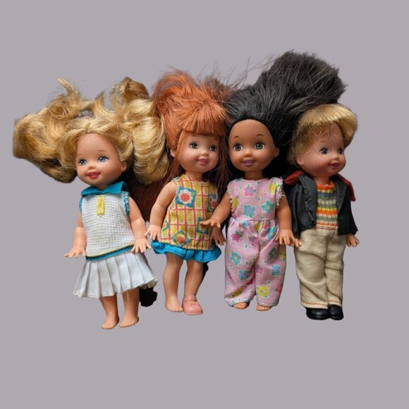 Barbie | Toys | Vintage Kelly Dolls Barbie Line Random Lot Of 4 ...